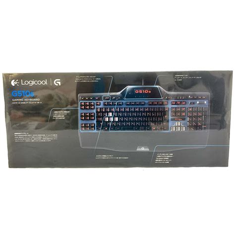Logitech Logicool G510s Rgb Backlit Gaming Keyboard With Game Panel Lcd Screen Customizable