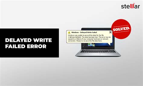 How To Fix Hard Drive Issue Error Delayed Write Failed