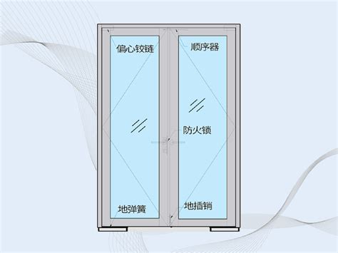 钢质系列玻璃防火门