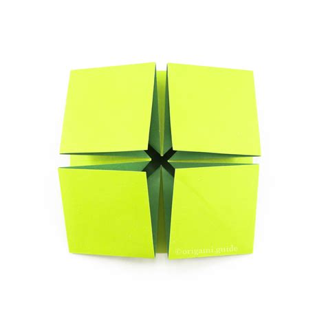 How To Make A Modular Origami Spinning Toy Folding Instructions Origami Guide