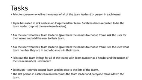 J276 Computer Science 1d And 2d Arrays And Writing To File Teaching Resources