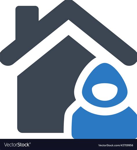 House Robbery Icon Royalty Free Vector Image Vectorstock
