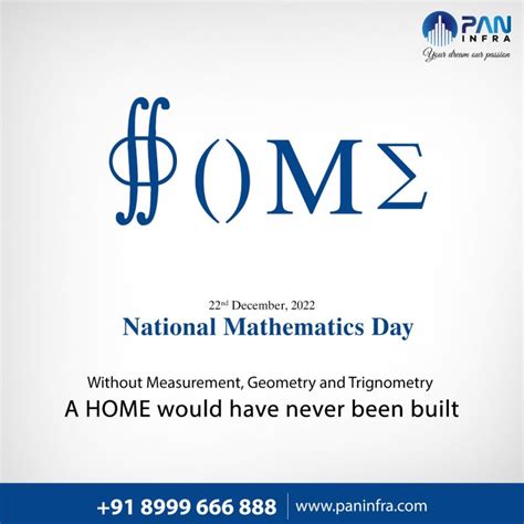 Paninfra Space On Linkedin Nationalmathematicsday Srinivasaramanujan Paninfra