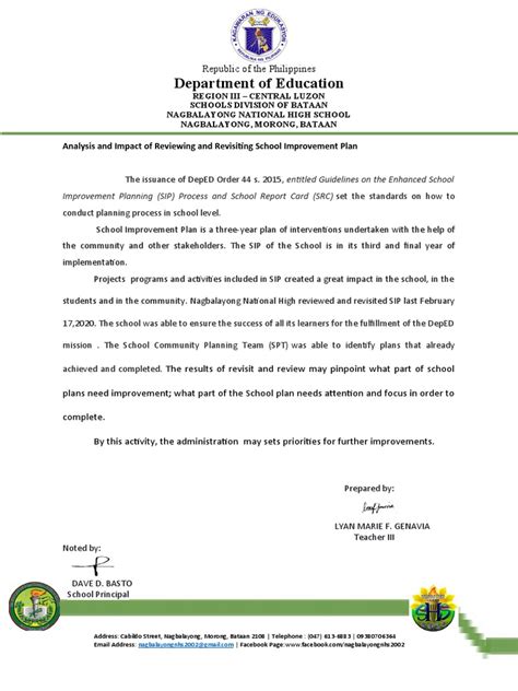 Analysis And Impact Of Reviewing And Revisiting Sip Pdf