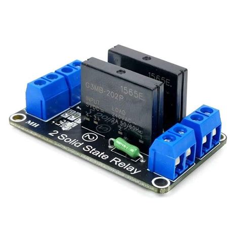 Solid State Relay Module Channel V Low Level Trigger Makers Electronics