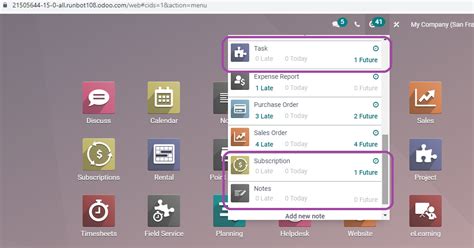 future activities don t show in the menu in odoo 16 · issue 106970 · odoo odoo · github