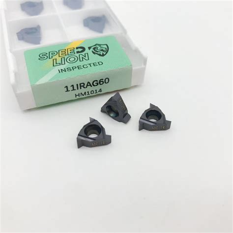 Tungsten 11ir A60 Inserts External Threading Inserts 11IER Hard Material Use
