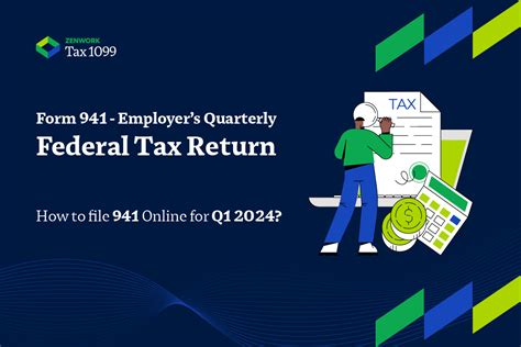What Is Form 941 How To File 941 Online For Q1 2024 Tax1099 Blog
