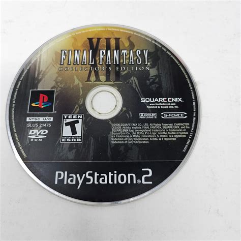 Final Fantasy Xii Collectors Edition Value Gocollect Playstation 2 Ps2 Final Fantasy Xii