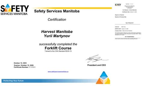 Yurii Martynov On Linkedin Forklift Cource🇨🇦👍🏻