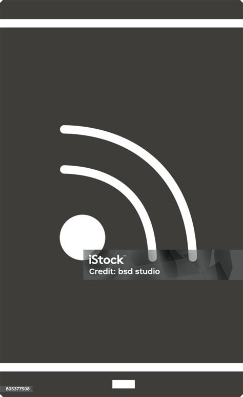 스마트폰 Rss 피드 아이콘 0명에 대한 스톡 벡터 아트 및 기타 이미지 0명 Rss 그래픽 사용자 인터페이스 Istock