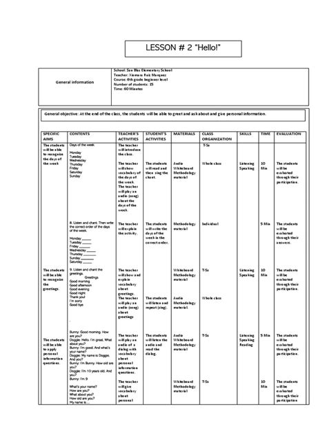 Lesson N2 Pdf Behavior Modification Linguistics