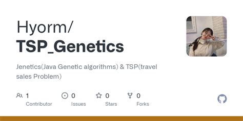 Github Hyormtspgenetics Jeneticsjava Genetic Algorithms And Tsp