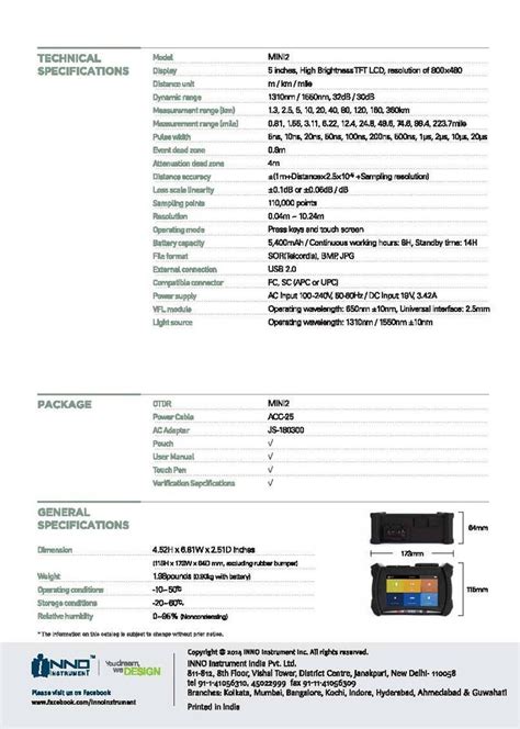 Optical Time Domain Reflectometer Otdr At Rs Optical Time