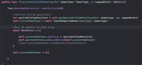 asynchronous issue with my tower defense game r swift