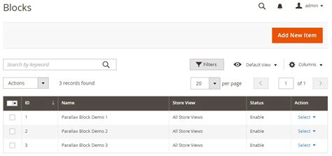 Magento 21x How To Manage Parallax Module Zemez Support