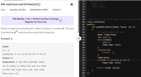 Nth Node From Linked List Count Size Return False Ram Jatan Kumar Sah Posted On The Topic