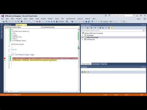 Generating Pdf Using C Itextsharp Youtube