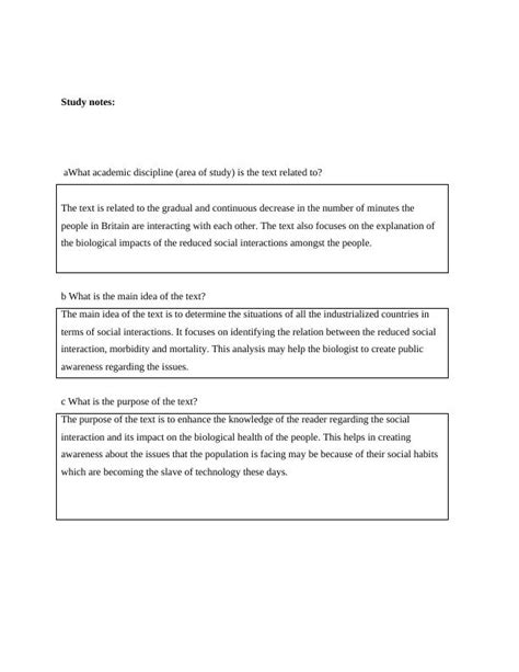 Impact Of Reduced Social Interaction On Biological Health