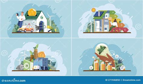 Energy Efficiency Efficient Use Of Energy Resources Concept Icon Home Automation Advantages