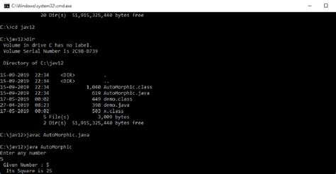 Java Program To Print Automorphic Numbers Codespeedy