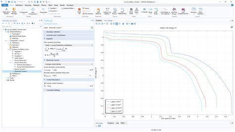 电池模块更新 Comsol® 62 发布亮点