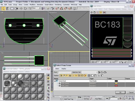 To92 Transistor 3d Model 10 Obj Ma Max Fbx Free3d