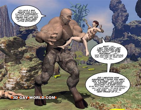 A Giant Takes Control His Human And Plays With Their Packages CartoonTube XXX