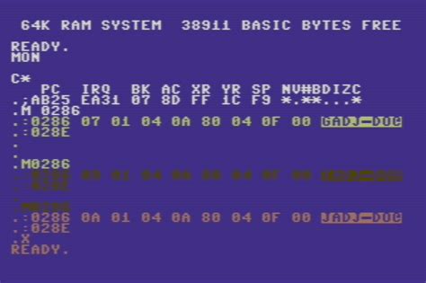 Technologically Induced Coma Understanding 6502 Assembly On The Commodore 64 2 Memory