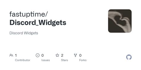 Github Fastuptime Discord Widgets Discord Widgets