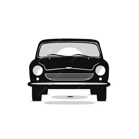 오래된 클래식 자동차의 블랙 빈티지 플랫 아이콘 벡터 흰색 배경에 자동차의 단순한 검은 아이콘 그림자 없음 작은 프레임