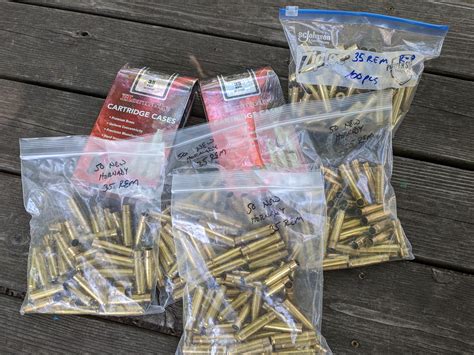 New And 1x Fired 35 Remington Brass Marlin Firearms Forum