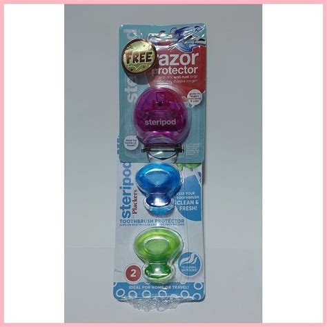 【hot】 Steripod Clip On Toothbrush Sanitizer Random Colors Shopee