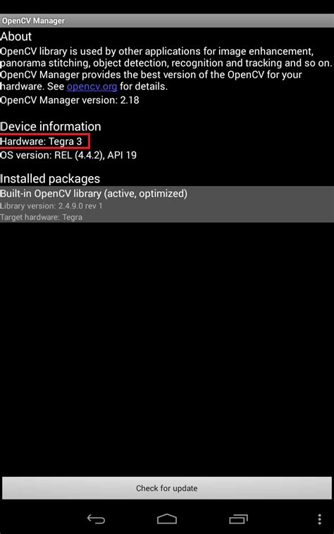 OpenCV Manager Failed To Detect Hardware In Galaxy S OpenCV Q A Forum