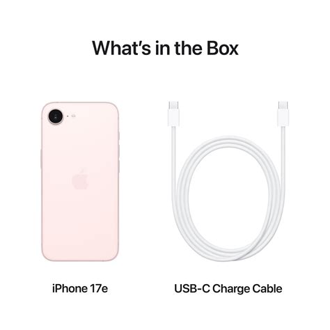 Apple Iphone 17e Soft Pink 5g Smartphone 256 Gb