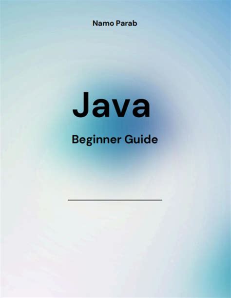 Java Beginner Guide By Namo Ebook Barnes And Noble®