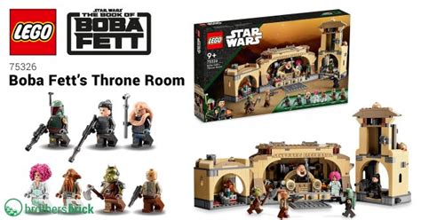 Lego Star Wars Boba Fett S Throne Room From The Book Of Boba Fett Revealed News The