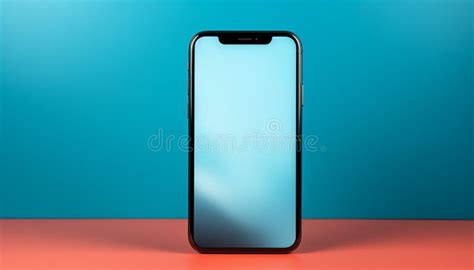 Modern Technology Mobile Phone Smart Phone Wireless Communication Touch Screen Generated By