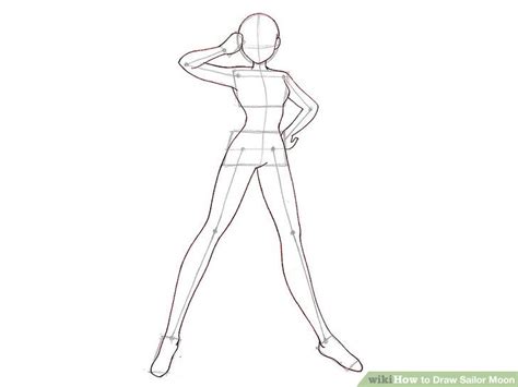 How To Draw Sailor Moon 6 Steps With Pictures Wikihow
