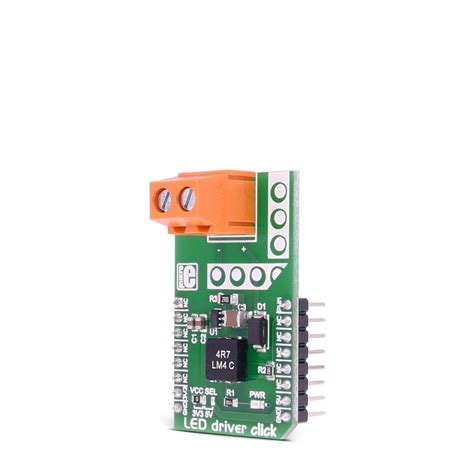 Led Driver Board With Mcp1662 High Voltage Step Up Voltage Driver Mikroelektronika