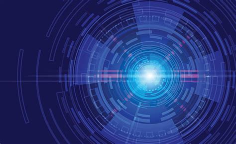 Background Technology Blue Abstract Communication Concept Vector Design 19848185 Vector Art