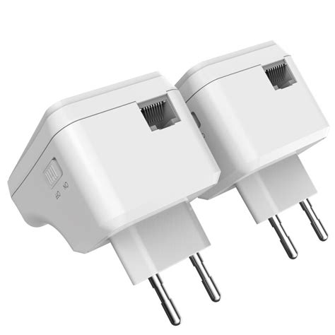 Wavlink 1 쌍 와이파이 전력선 이더넷 확장기 키트 어댑터 Av500 미니 Plc 어댑터 홈플러그 네트워크 전력선 어댑터 300mbps 네트워킹