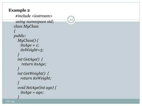 Ch1 Oop Introduction Classes And Objects Pptx Programming