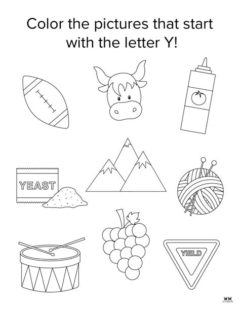 Kindergarten Letter Y Worksheets Kindergarten Worksheets