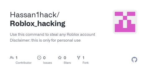 Github Hassan1hack Roblox Hacking Use This Command To Steal Any