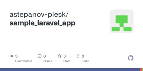 Github Astepanov Plesksamplelaravelapp