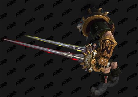 Fichier Stl Rogue Worgen World Of Warcraft Niveau 21 🗺️・modèle Pour