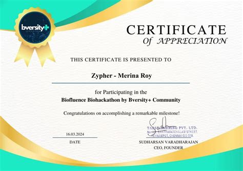 Merina Roy On Linkedin Bversity Bioinfluence Hackathon