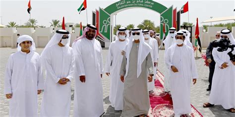 بتكليف من رئيس الدولة نهيان بن مبارك يفتتح مركز سالم بن حم الشيخ