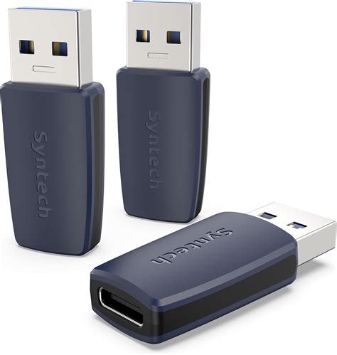 Syntech Usb C To Usb Adapter Pack Of 3 Usb C Female To Usb 3 0 Male Adapter Type C